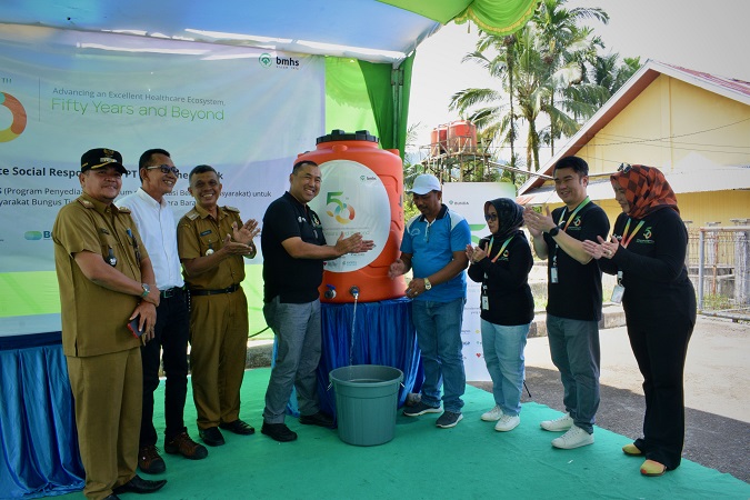 Hut 50 Tahun Bmhs Tingkatkan Saluran Air Bersih Demi Kesehatan